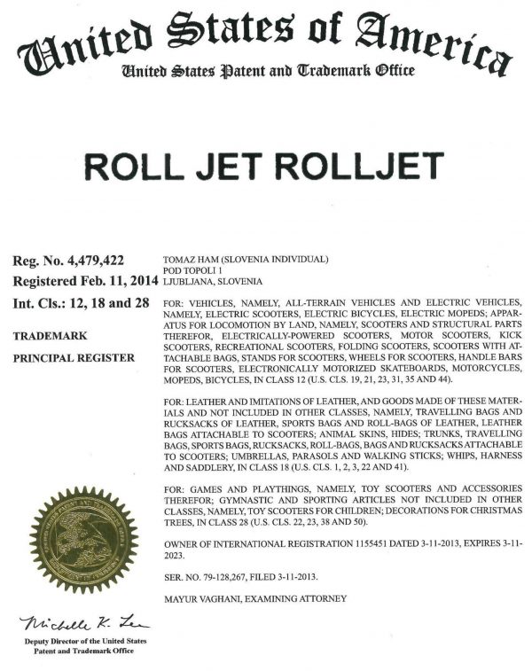 RollJet - the lightest bag you can ride - RollJet scooter with bag