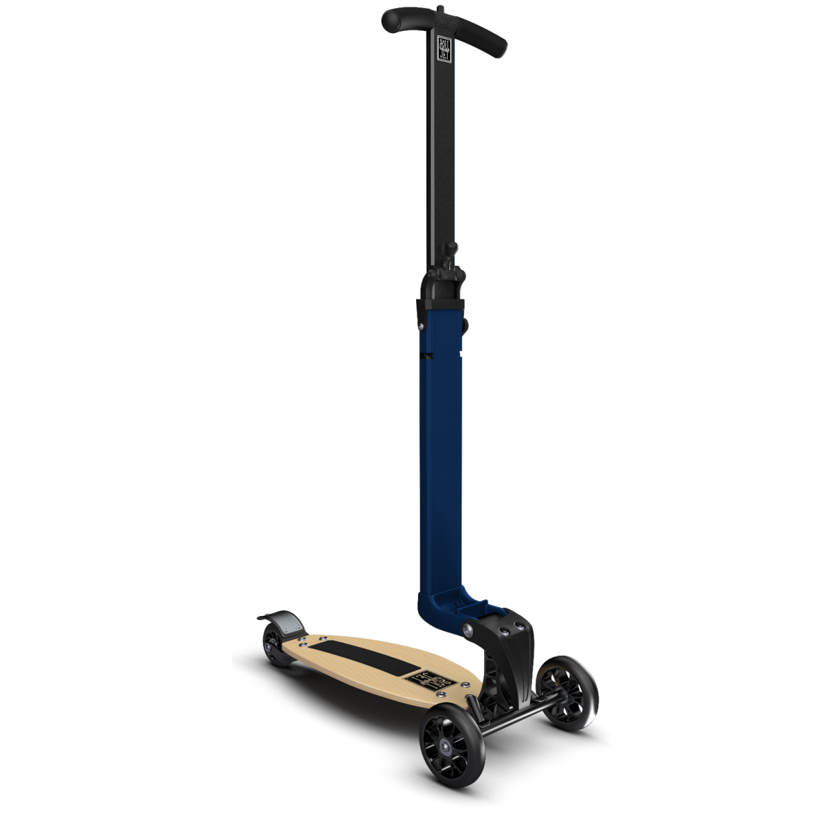 RollJet - the lightest bag you can ride - RollJet scooter with bag